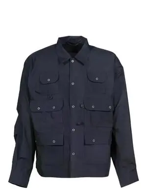 DAIWA PIER39 Multi-pocket Overshirt - Blue
