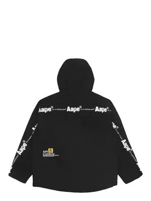 AAPE BY *A BATHING APE Moonface Hooded Jacket - Black