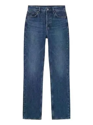 REFORMATION Cynthia Straight-leg Jeans - Blue
