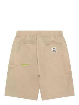 AAPE BY *A BATHING APE Logo-patch Shorts - Neutrals