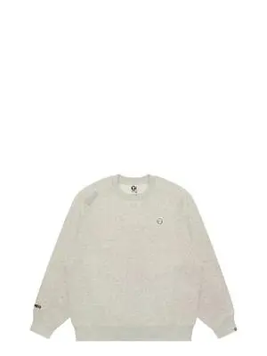AAPE BY *A BATHING APE Moonface Logo Sweatshirt - Grey