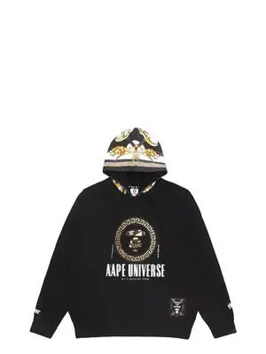 AAPE BY *A BATHING APE Graphic Print Hoodie - Black