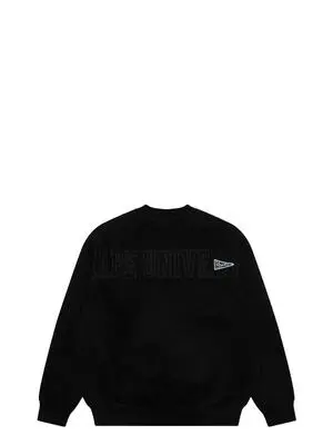 AAPE BY *A BATHING APE Moonface Patch Sweatshirt - Black