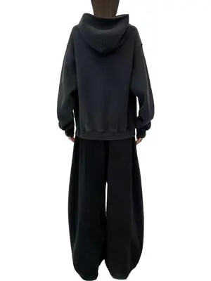 Alexander Wang Graphic Print Hoodie - Black
