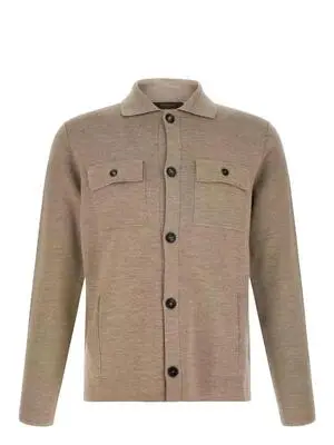 ZANONE Saharan Cardigan - Neutrals