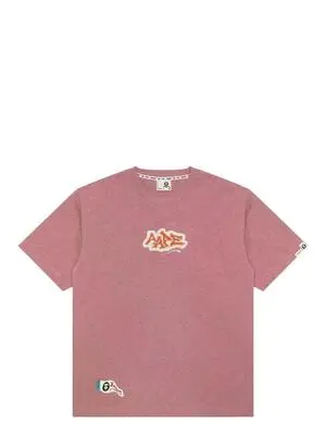 AAPE BY *A BATHING APE Bead-embellished Logo-print T-shirt