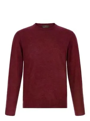 ZANONE Crew Neck Sweater - Red