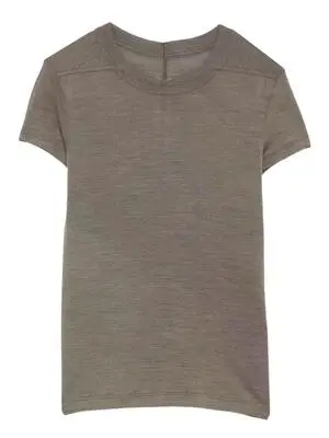 Rick Owens Short Sleeves Crewneck T-shirt - Grey