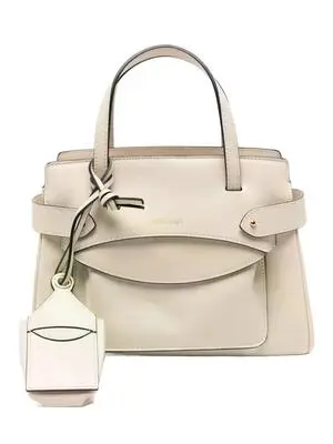 HIDESINS Lullaby's Fiore Leather Tote Bag - Neutrals