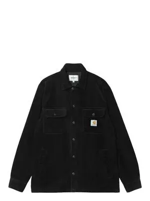 CARHARTT WORK IN PROGRESS Corduroy Logo-patch Shirt Jacket