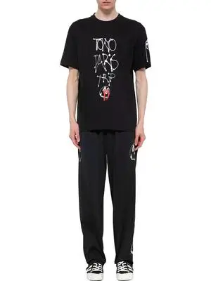 Y3 Graphic-print T-shirt - Black