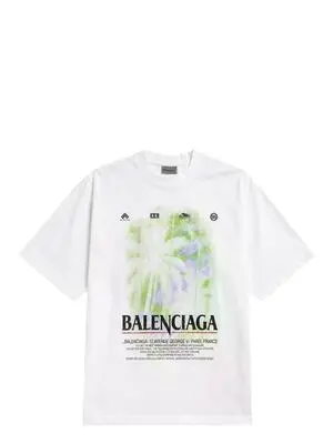 Balenciaga The Window Medium Fit T-shirt - White
