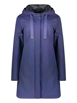 Herno Herno Padded Hooded Coat Blue