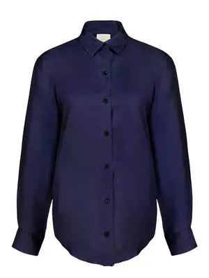 PAULA Long-sleeve Shirt - Blue