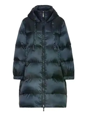 Max Mara Max Mara Roomy Midi Puffer Jacket Blue