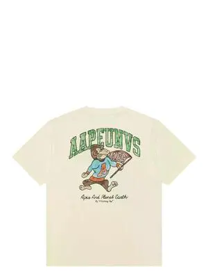 AAPE BY *A BATHING APE Graphic-print T-shirt - Neutrals