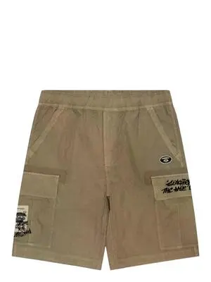 AAPE BY *A BATHING APE Moonface Cargo Shorts - Brown
