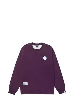 AAPE BY *A BATHING APE Sweatshirt With Logo Patch - Red