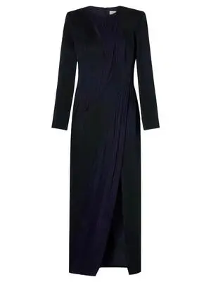 VIOLANTE NESSI Fontana Panelled Maxi Dress - Blue