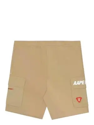 AAPE BY *A BATHING APE Moonface Cargo Shorts - Neutrals