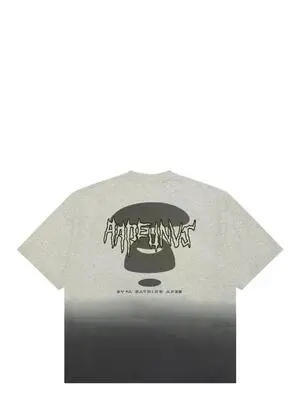 AAPE BY *A BATHING APE Moonface-print T-shirt - Grey