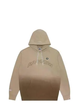 AAPE BY *A BATHING APE Moonface Patch Gradient Hoodie - Neutrals