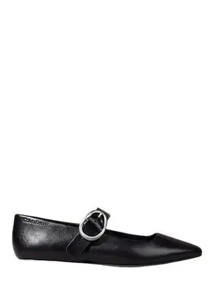 CALVIN KLEIN Calvin Klein Buckle-Fastening Ballet Flats