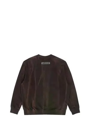 AAPE BY *A BATHING APE Embroidered Tie-dye Sweatshirt - Brown