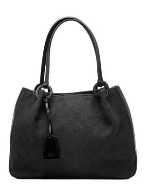 GUCCI 2000-2015 Gg Denim Shoulder Bag