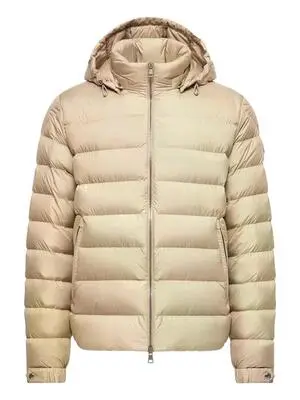 Moncler Moncler Hooded Padded Jacket Neutrals