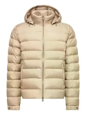 Moncler Moncler Hooded Padded Jacket Neutrals