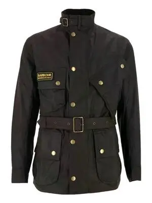 Barbour International Original Waxed Jacket - Brown