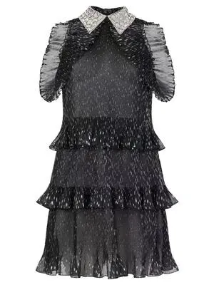 ALBERTA FERRETTI Alberta Ferretti Ruffled Tiered Mini Dress