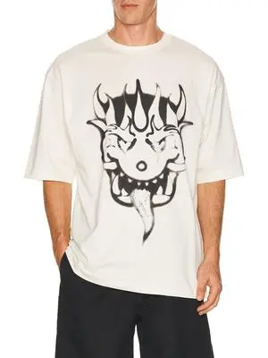Y3 Gfx Tee - White