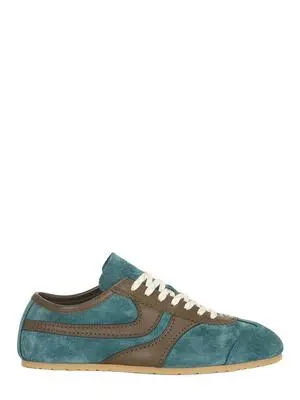 Dries Van Noten Dries Van Noten Suede Sneakers Turquoise
