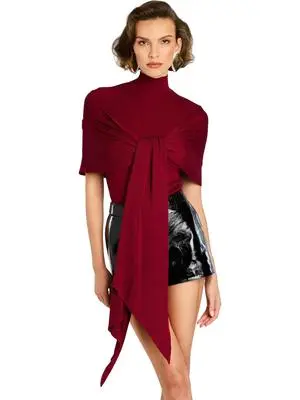 SEROYA SEROYA Noemi Knit Tie Top