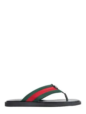 Gucci Interlocking G Thong Sandals - Multicolor
