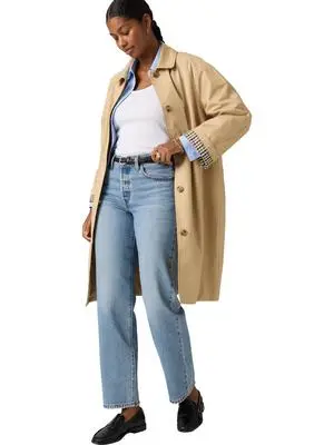 LEVI'S Frankie Mac Trench Coat - Travertine