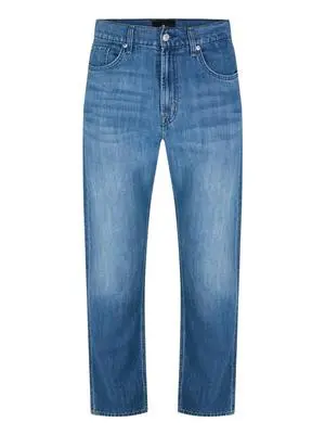 7 For All Mankind Modern Straight Jeans - Blue