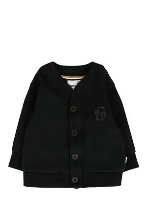 Hugo Boss Long Sleeve V-neck Cardigan - Black