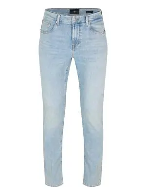 7 For All Mankind Faded Detail Jeans - Blue
