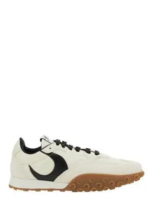 MARINE SERRE Crescent Moon Patch Sneakers - White