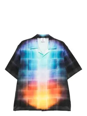 Casablanca Gradient Check Shirt - Multicolor