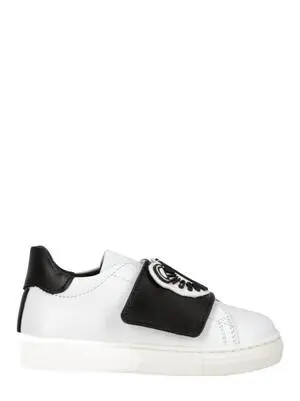Moschino Teddy Bear Sneakers - White/black
