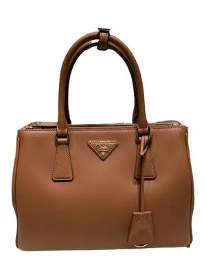 Prada Prada Galleria Medium Leather Bag Brown