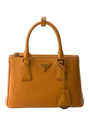 Prada Prada Galleria Small Leather Bag Brown