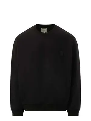 WOOYOUNGMI Crewneck City Graphic Sweatshirt - Black