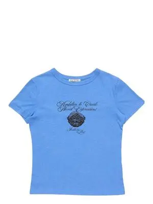 Acne Studios Graphic Crewneck T-shirt - Blue