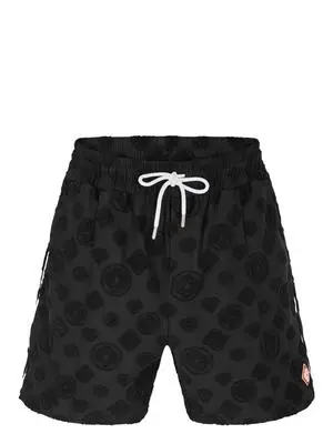 Casablanca Logo Track Shorts - Black