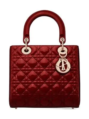 Dior Medium Lady Bag - Red